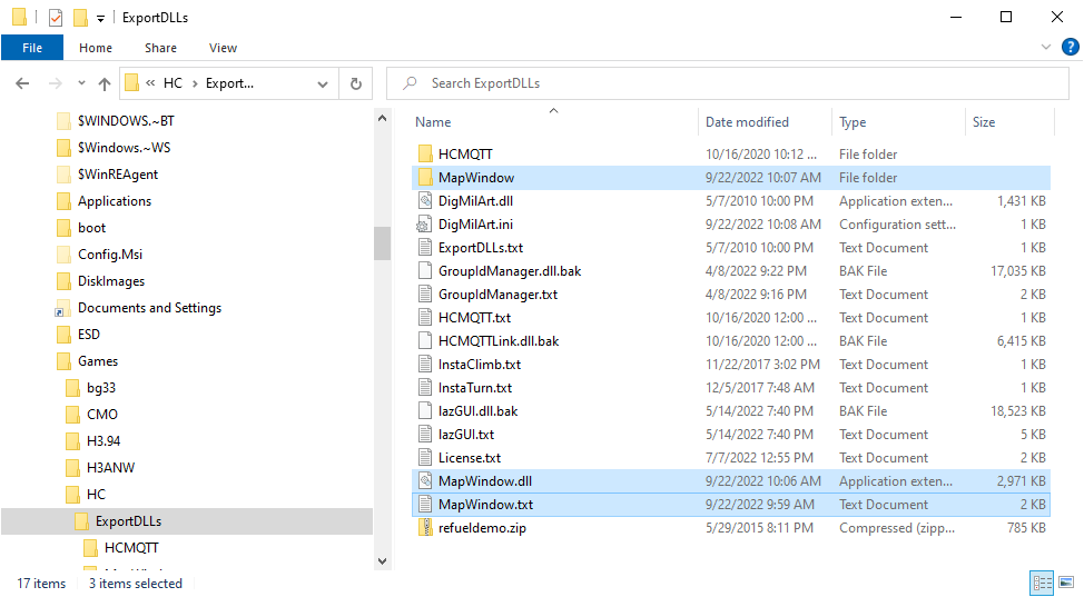 File - MapWindow - General - HarpGamer